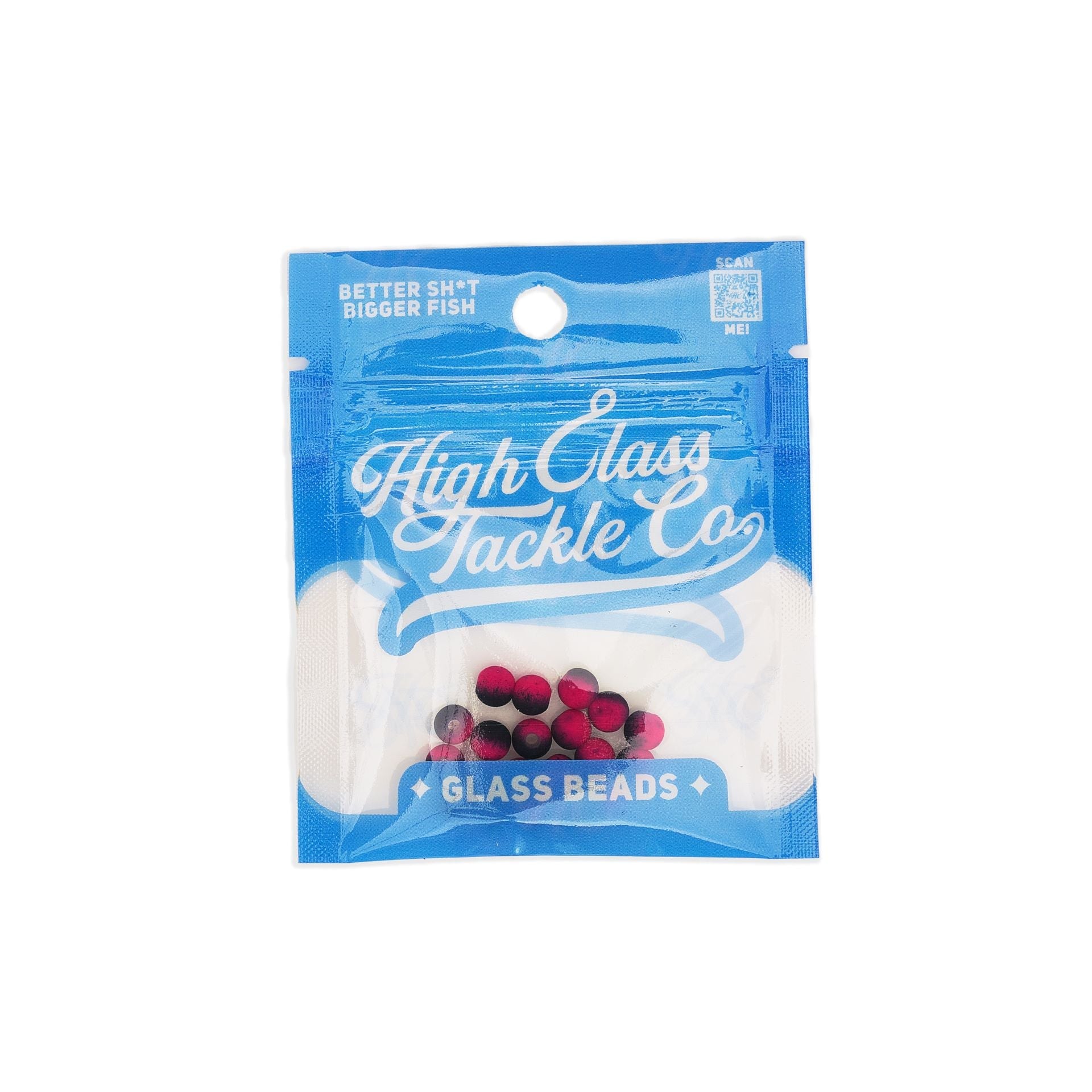 Pink/Black Glass Beads 6mm (20pack) – Bobber Down Bait Company